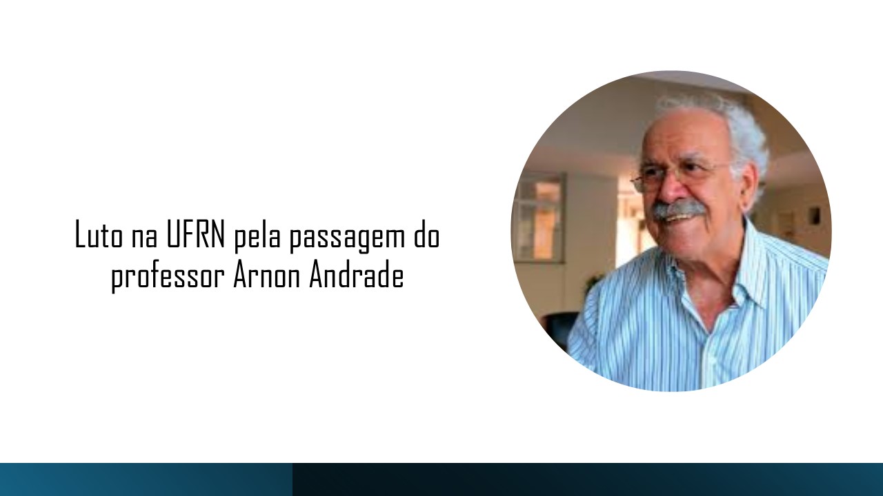 A história está nos detalhes | Arnon Andrade: o adeus do Professor – A ...